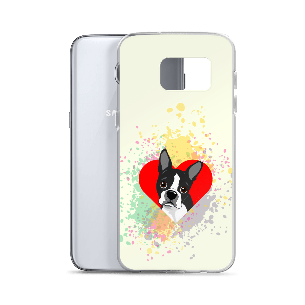 "I Love BT" Samsung Case | Hey Boston Terrier
